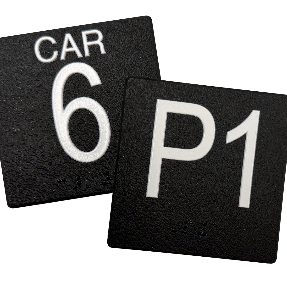 Plastic ADA Jamb and Car ID Plates – Truxes Company